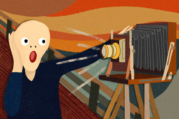 Edvard Munch Facts For Kids Munch Fun Fact Digital Art By D. T. Walsh