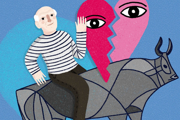 Picasso Funny Quotes Picasso's Self Portrait Evolution From Age 15 To