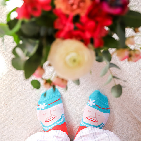Queen Elizabeth Socks – Fun Royal-Themed Socks for Women - ChattyFeet