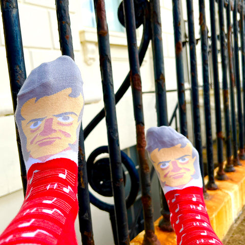 Beethoven Socks - Funny Classical Music Gift Ideas - ChattyFeet