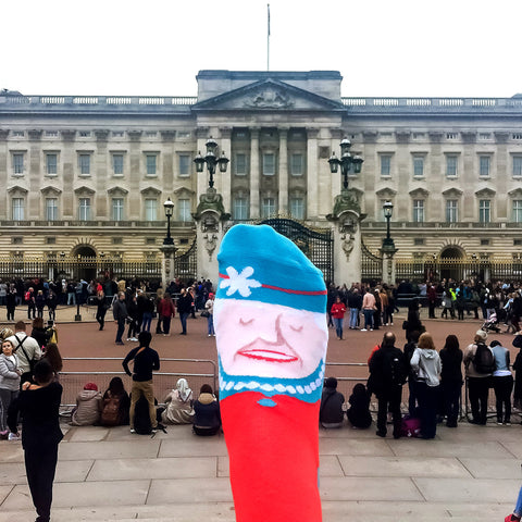 Queen Elizabeth Socks – Fun Royal-Themed Socks for Women - ChattyFeet