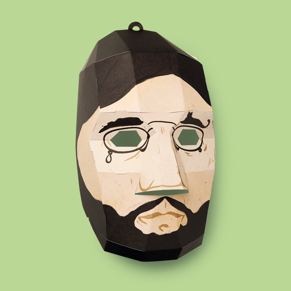 Lautrec Papercraft Mask - ChattyFeet - Art Present Ideas