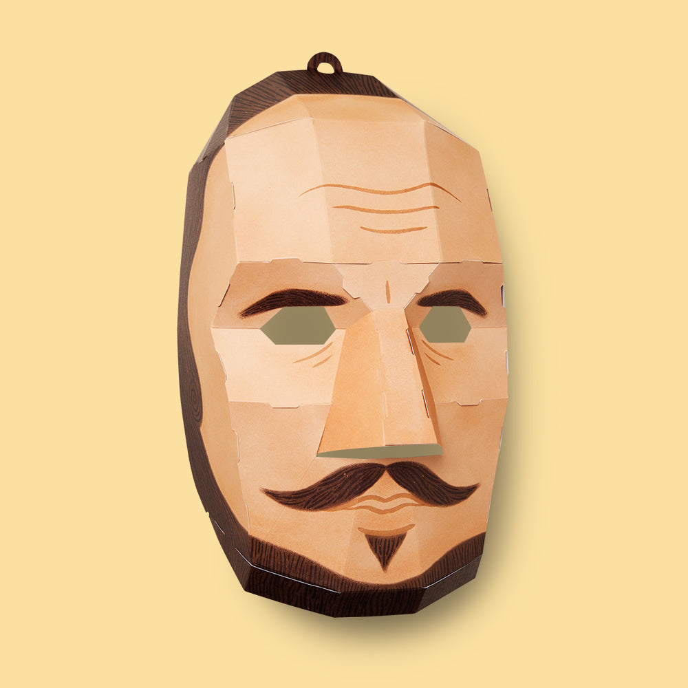 Shakespeare Mask - ChattyFeet - DIY Face Masks