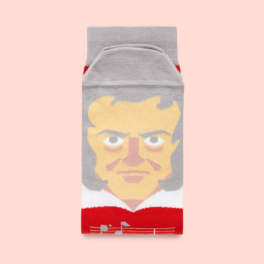 Beethoven Socks - Funny Classical Music Gift Ideas - ChattyFeet