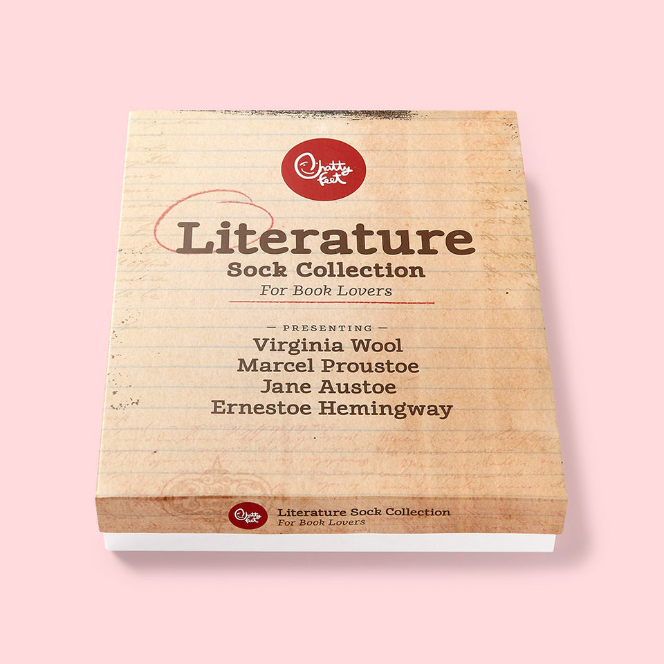 Funky Socks For Book Lovers- ChattyFeet- Literary Gifts