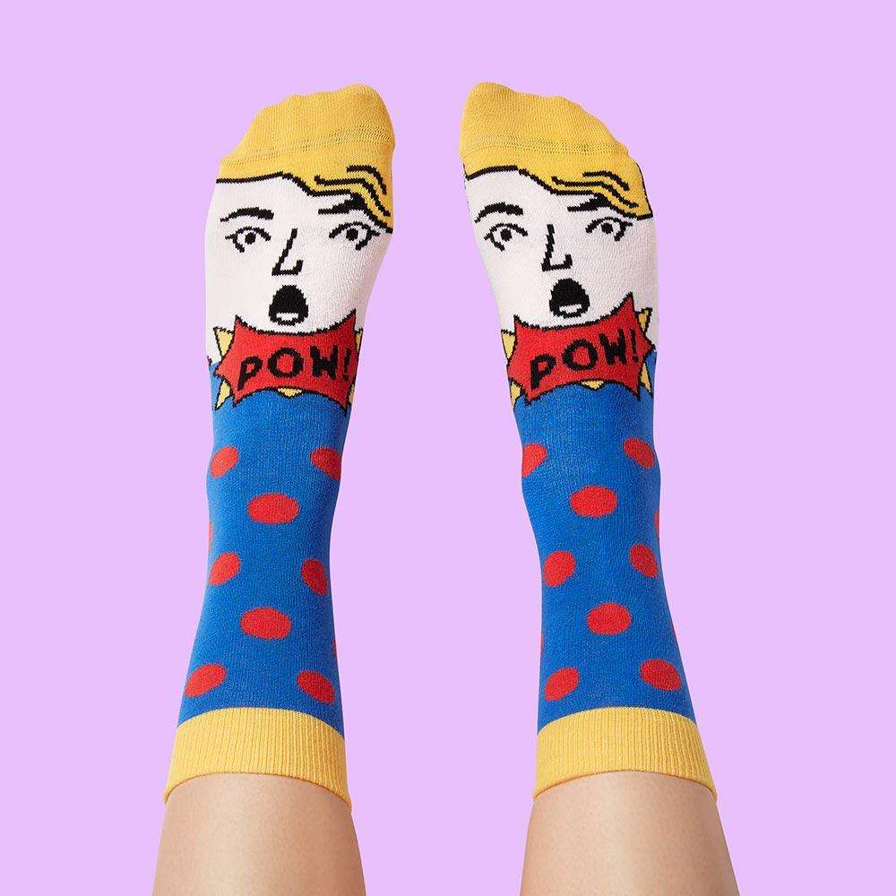 Funky Socks For Art Lovers- Birthday Gift Idea