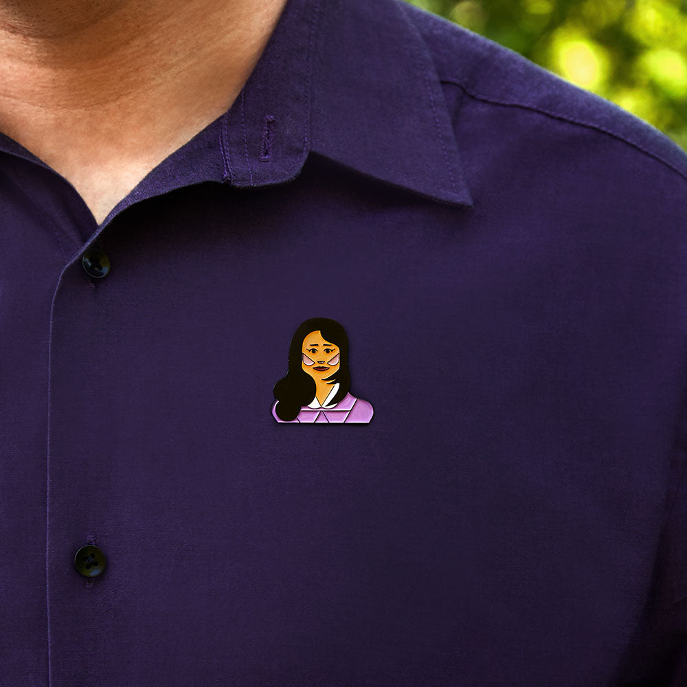 'Meghan' Enamel Pin - ChattyFeet - Royal Gifts