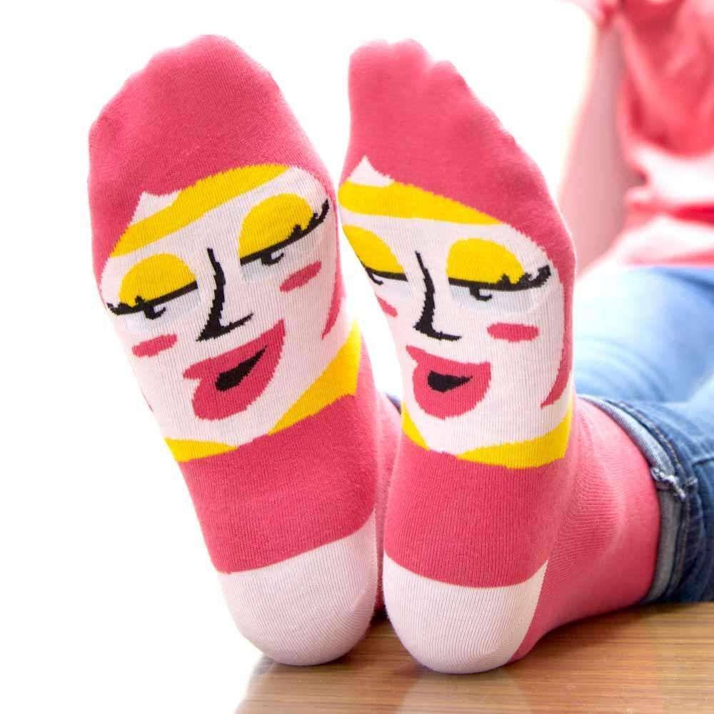Venus Socks - Funny Socks with Illustrated Character - ChattyFeet